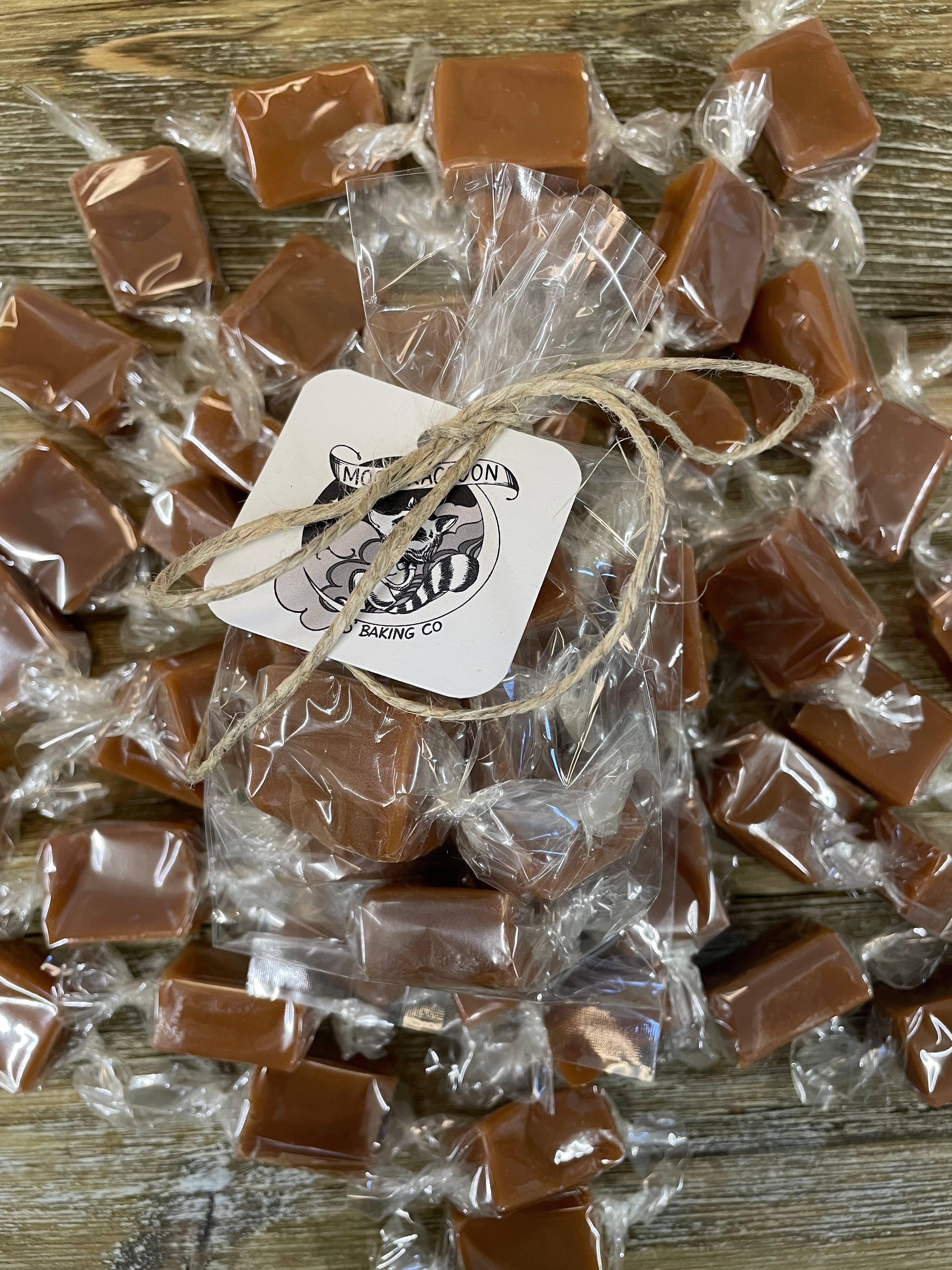 Miso Caramels (x8) – Moon Raccoon Baking Co.